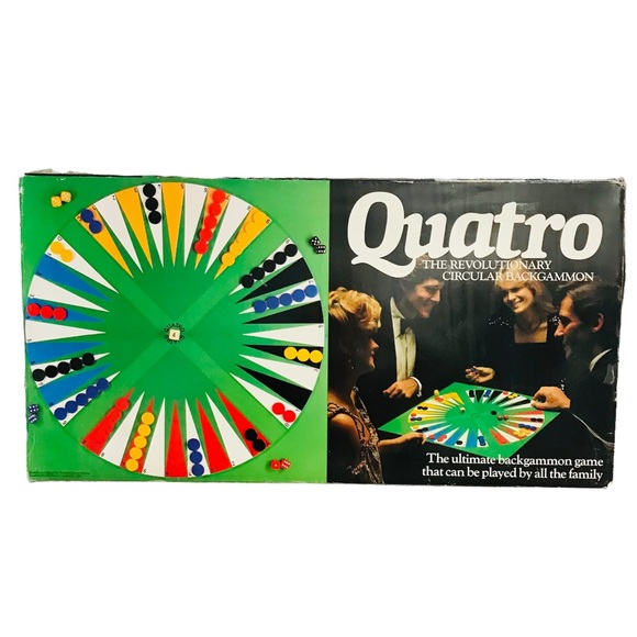 Source Unknown | Games | Vintage Quatro Te Revolutionary Circular ...